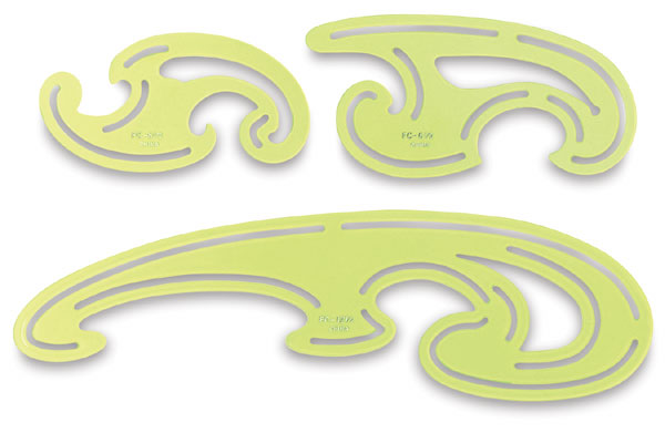 Alvin French Curves Set - BLICK art materials Alvin French Curves Set - BLICK art materials