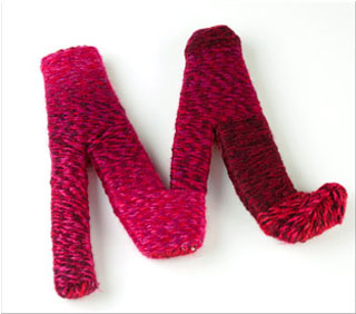 Yarn Letters - Project Ideas - BLICK art materials
