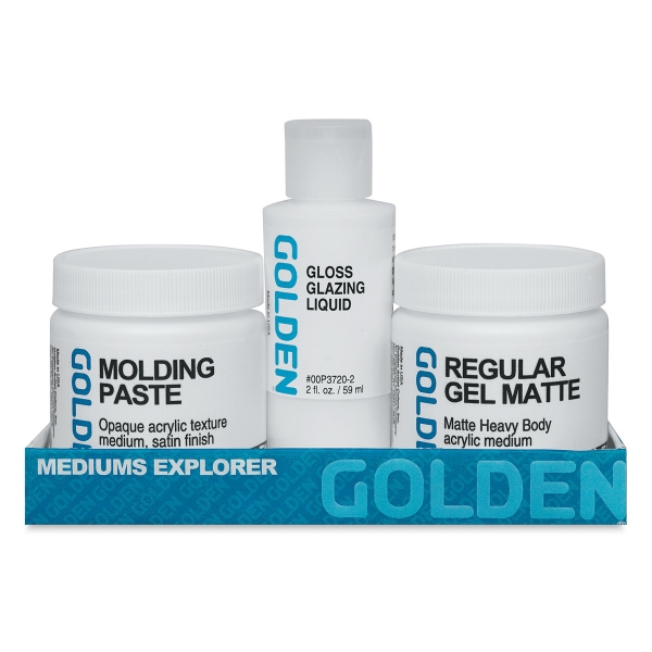 Golden Molding Paste Mediums - BLICK art materials