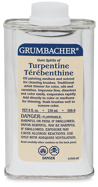 Grumbacher Turpentine - BLICK art materials