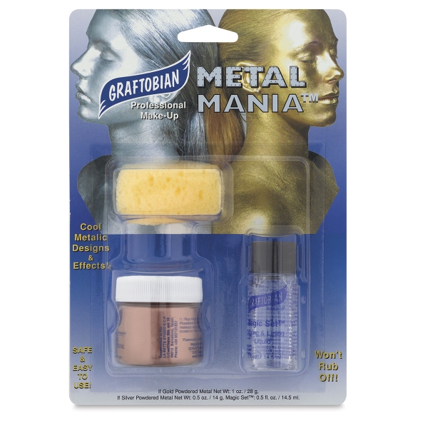 Graftobian Metal Mania Cosmetic Powdered Metal Kits - BLICK art materials