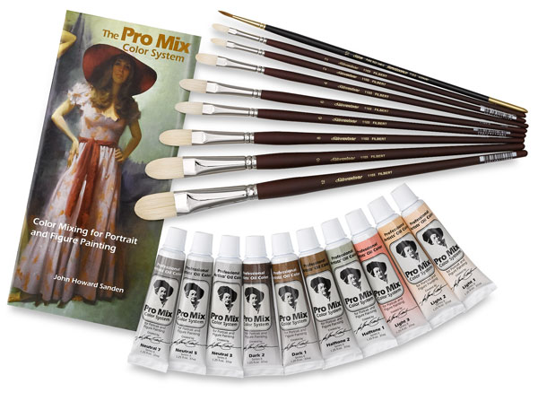 John Howard Sanden Pro-Mix Portrait Artists' Oil Colors - BLICK art ...
