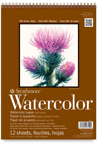 Strathmore 400 Series Watercolor Paper Pads - BLICK art materials
