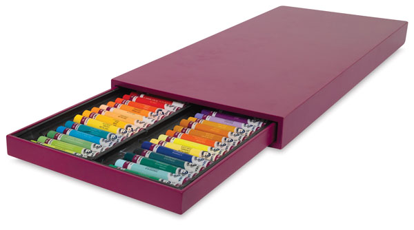 Van Gogh Oil Pastel Luxury Wood Box Set - BLICK art materials