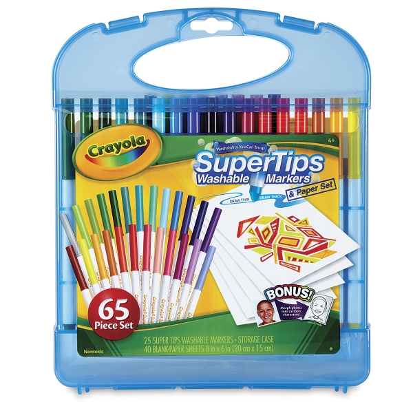 Crayola Super Tips Washable Markers - BLICK art materials