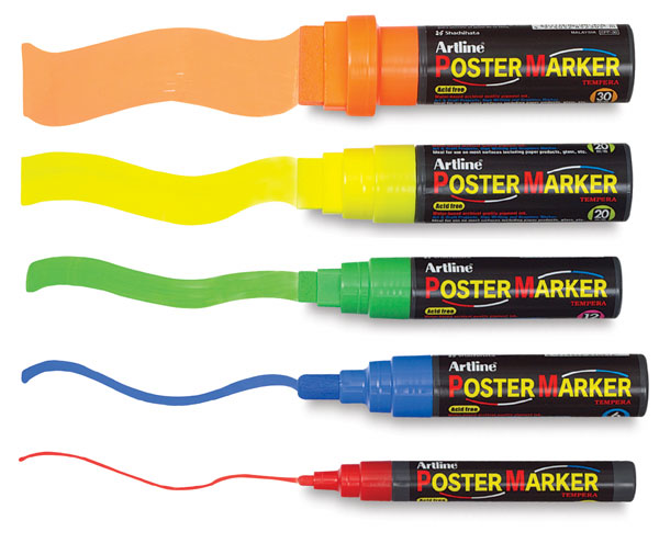 Artline Poster Markers - BLICK art materials