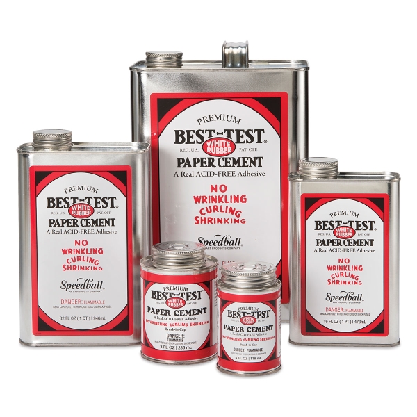 Best-Test Acid-Free Paper Cement - BLICK art materials