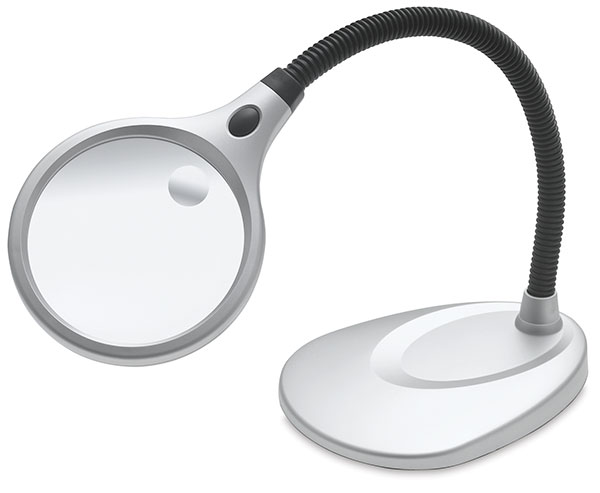 UltraOptix Desktop LED Magnifier - BLICK art materials