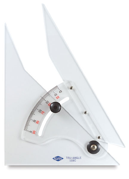 Adjustable Protractor Triangles - BLICK art materials