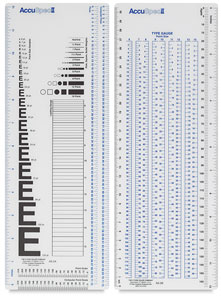 Westcott C-Thru AccuSpec II Designer's Ruler Set - BLICK art materials