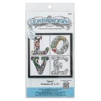 Design Works Zenbroidery Stamped Embroidery Kits - BLICK art materials