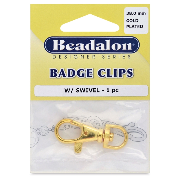 Beadalon Badge Clips - BLICK art materials