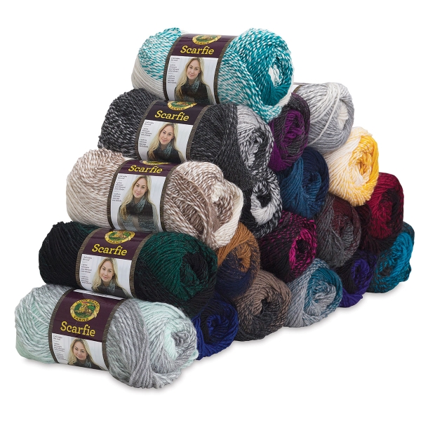 Lion Brand Scarfie Yarn - BLICK art materials