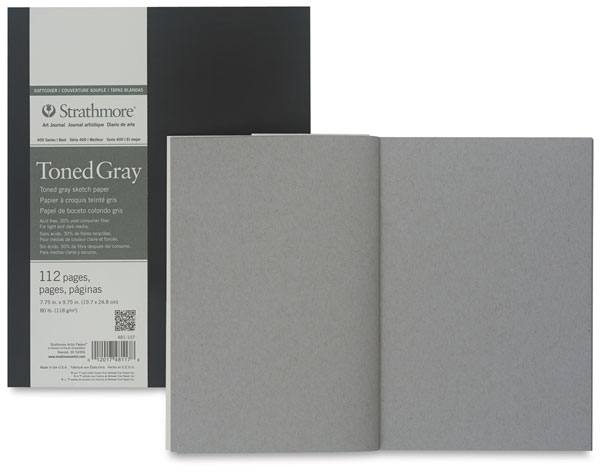 Strathmore Softcover 400 Series Toned Sketch Artist Journal - BLICK art ...