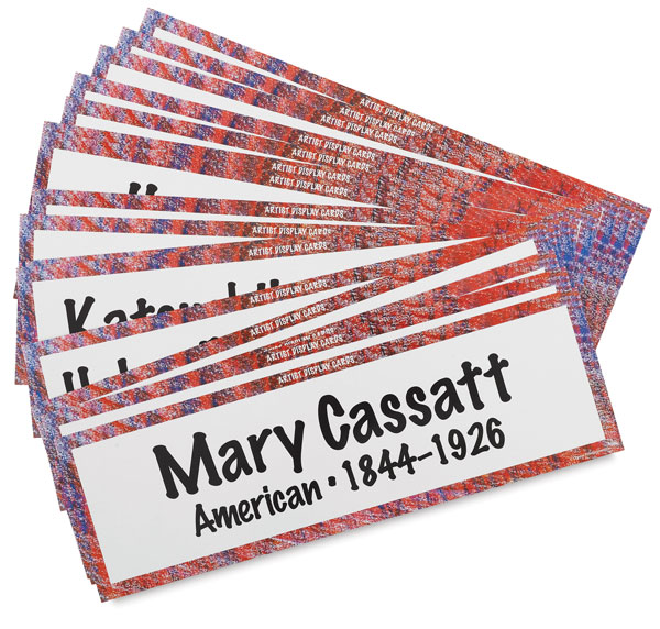 Crystal Productions Art Display Cards - BLICK art materials